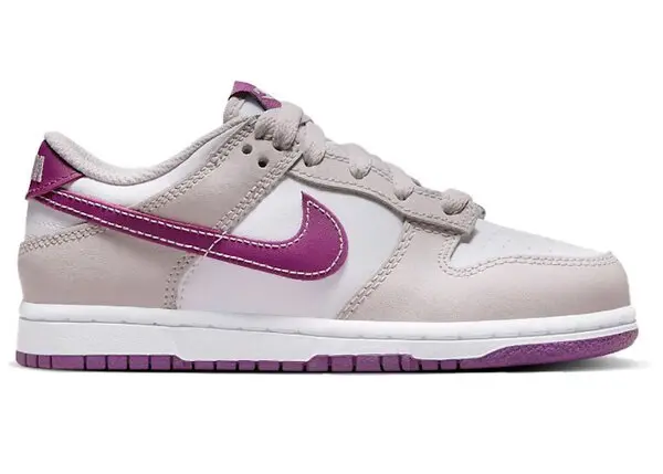 Nike Dunk Low Sneakers - White/platinum Violet/viotech