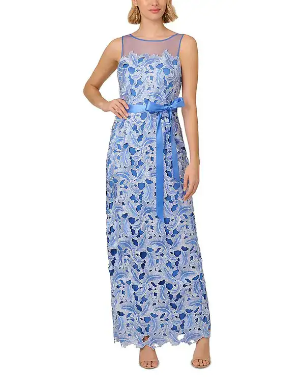 chinese dress ladies Adrianna Papell Platinum 40421 main image 1