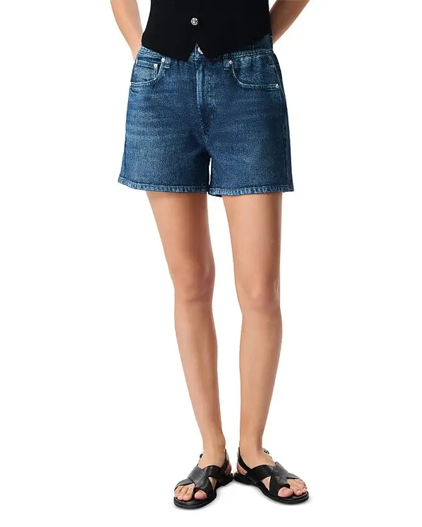 Rag & Bone Miramar Walking Cotton Terry Sweatpant Jean Shorts - Senec