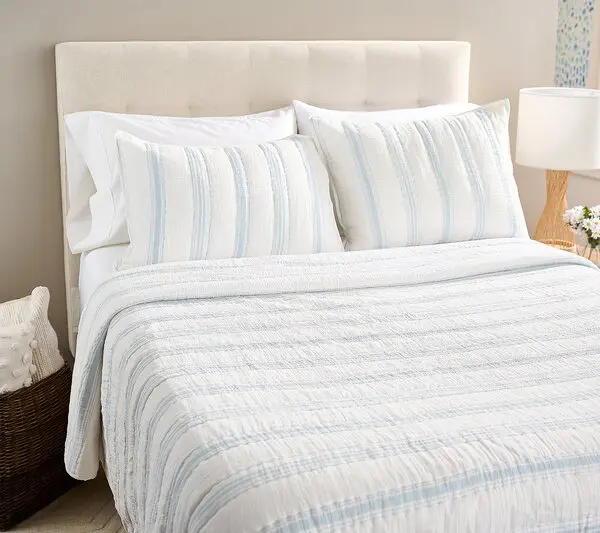 LAUREN MCBRIDE Full/queen Coverlet And Sham Set By