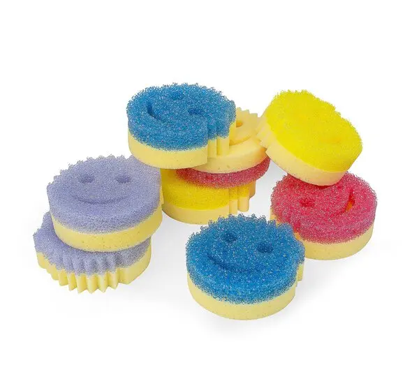 SCRUB DADDY Scrub Mommy 8 Piece Multi-color Sponge Set