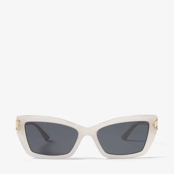 JIMMY CHOO Isla Cat Eye Sunglasses - Dark Grey