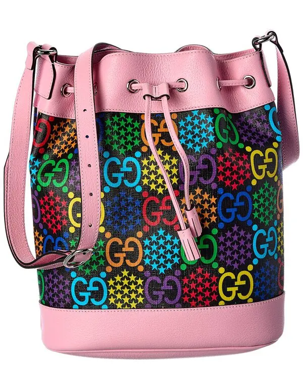 Buy Gucci Gg Leather Bucket Bag - Nocolor At 14% Off | Editorialist