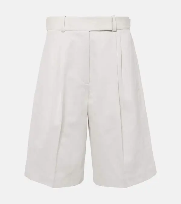 Proenza Schouler Jenny Bermuda Shorts - White