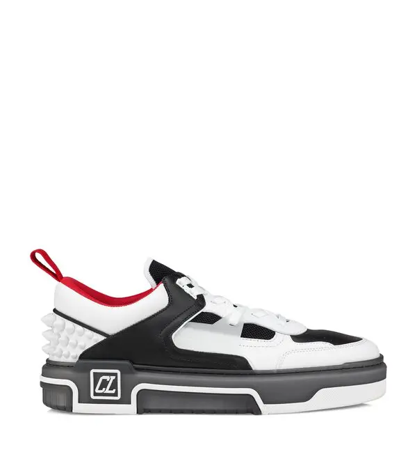 CHRISTIAN LOUBOUTIN Astroloubi Leather Sneakers - White