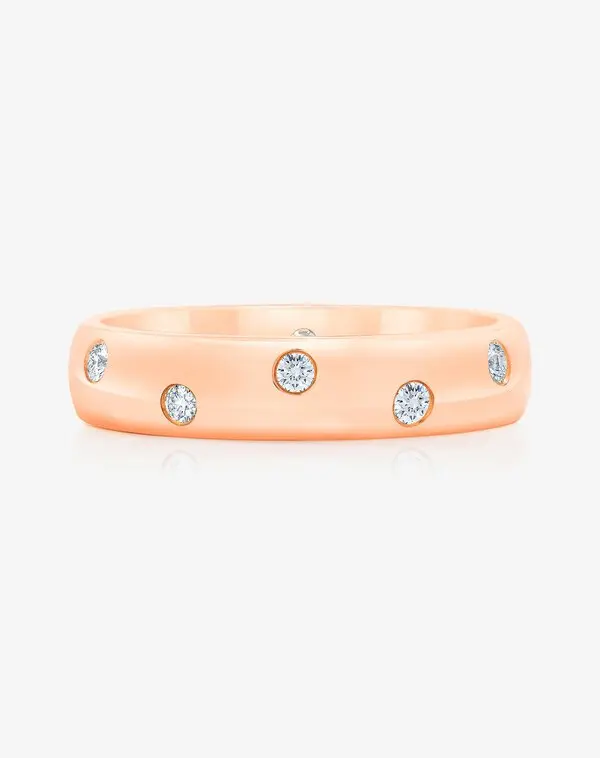 BRIDAL Scattered Luxe Inlay Eternity Band
