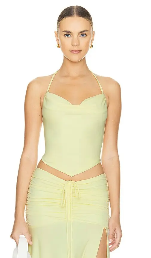 LOVERS AND FRIENDS Surya Top - Soft Yellow