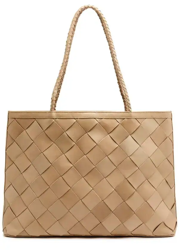 Bembien Gabrielle Grande Leather Tote In Caramel 60% Off
