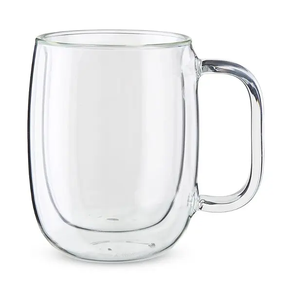 ZWILLING Zwiling J. A. Henckels Sorrento Plus Coffee Glass Mug, Set Of 2