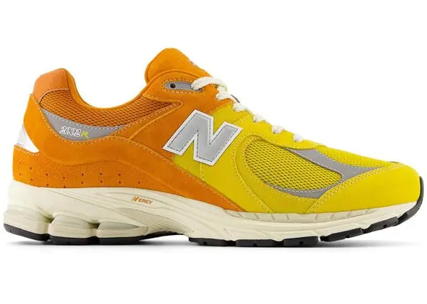 NEW BALANCE 2002r Sneakers - Ginger Lemon/classic Orange/shadow Grey