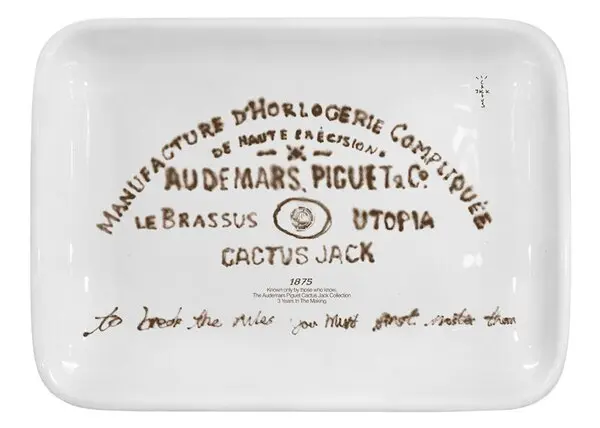 TRAVIS SCOTT Cj X Audemars Piguet Ceramic Tray