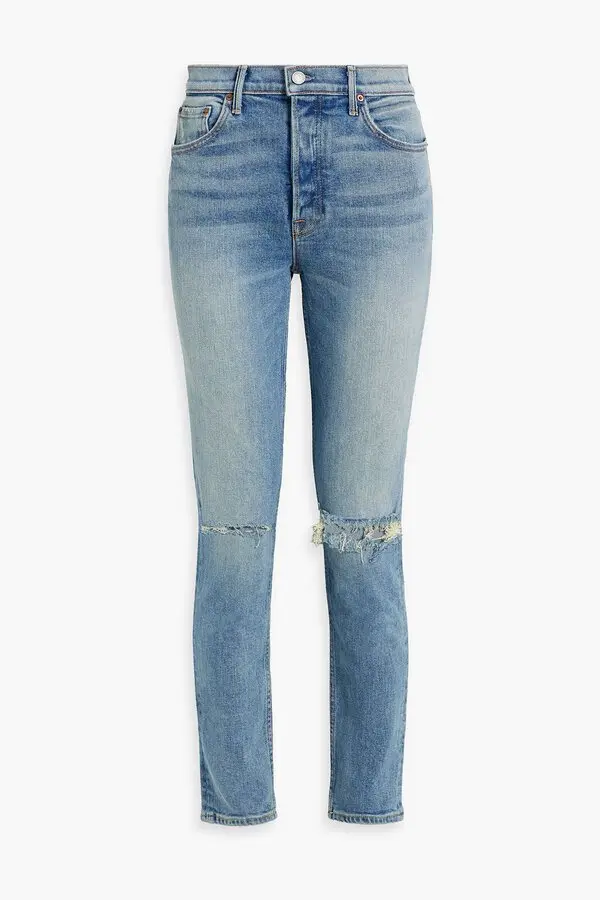 GRLFRND Karolina Distressed Jeans