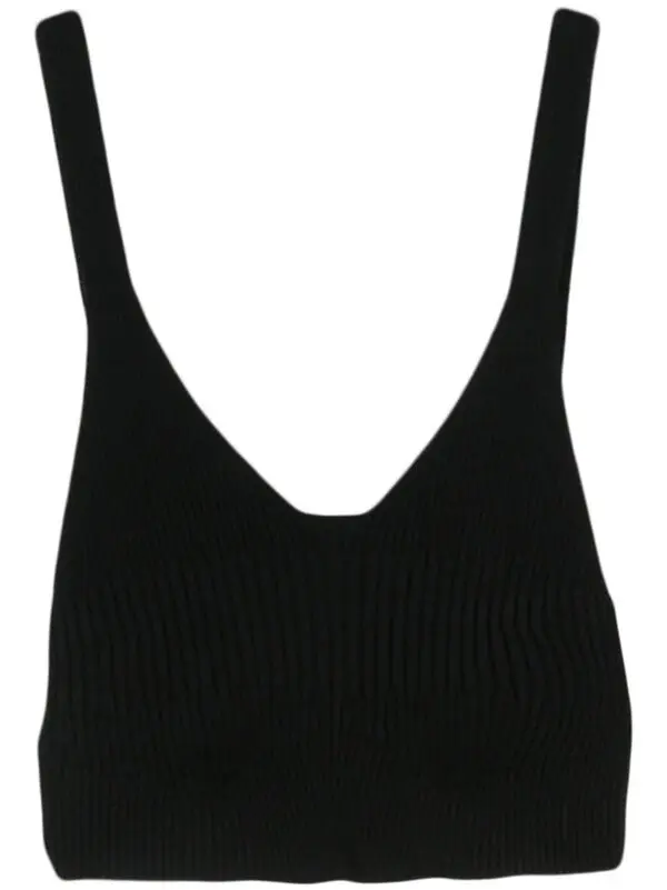 AERON Joan Cropped Bralette - Black