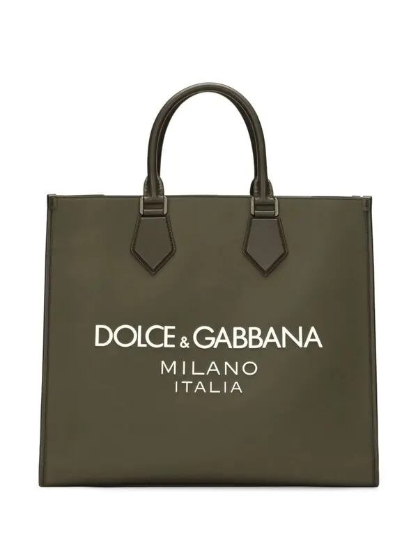 Dolce & Gabbana Large Logo-print Tote Bag