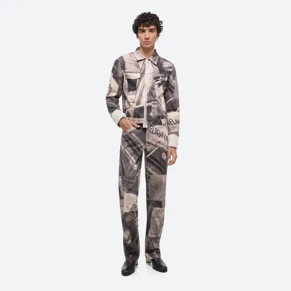 Helmut Lang Printed Carpenter Jeans