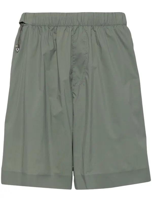 CROQUIS Elasticated-waistband Bermuda Shorts