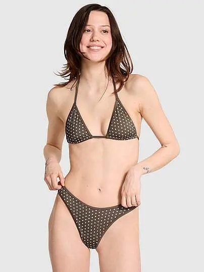 Pink By Frankies Bikinis Moon Bay Bikini Bottom