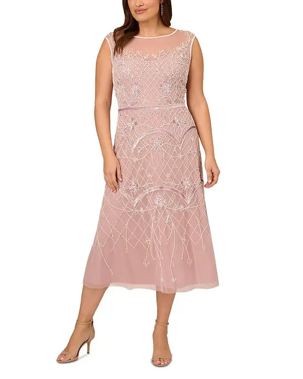 chiffon dress beige Georgie Long Sleeve Frill Neckline Embellished Chiffon Dress Beige– Selfie  Leslie