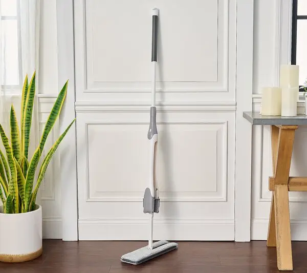 TIDYUPS 4-in-1 Squeegee Mop With Mop Pads