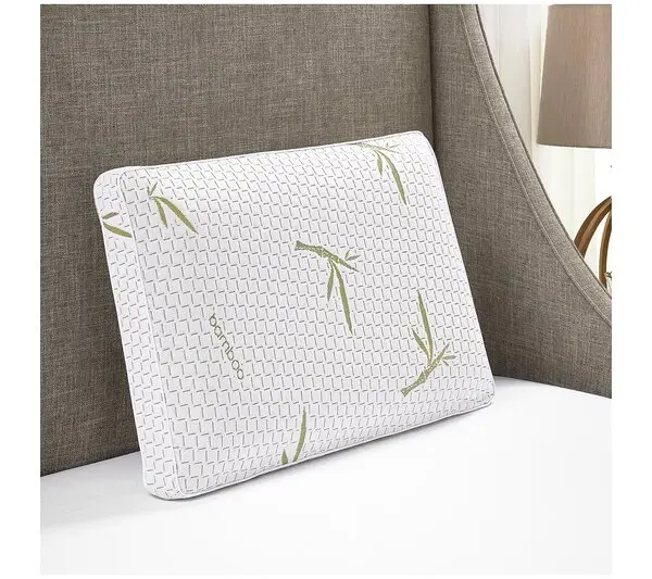 BODIPEDIC Green Tea Infused Memory Foam Bed Pillow
