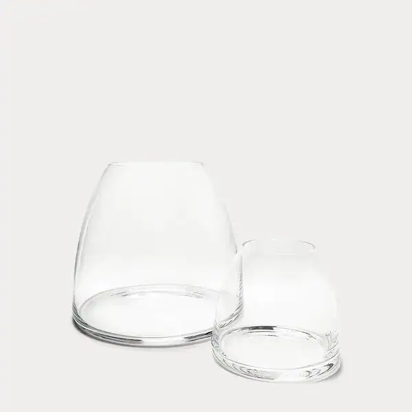 Ralph Lauren Sloane Glass Vase In Clear - 40% Off | Editorialist