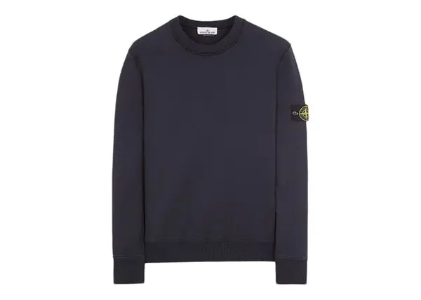 Stone Island Crewneck Sweatshirt - Dark Blue