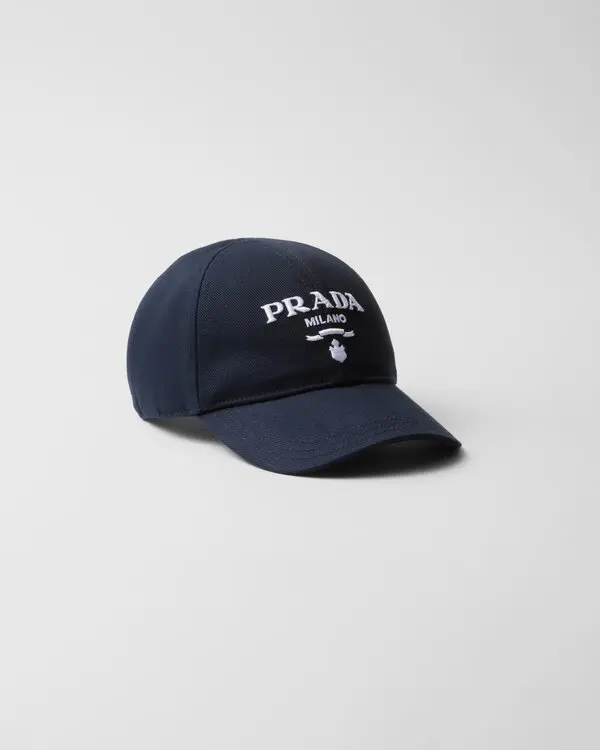 Prada Drill Baseball Cap - Navy