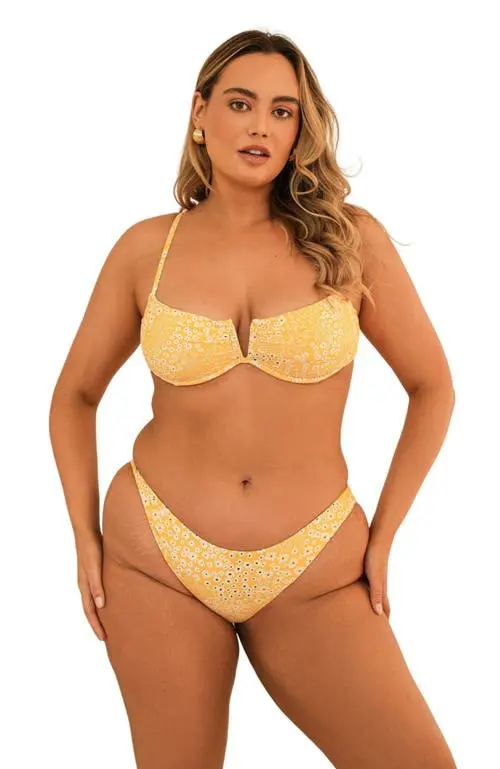 DIPPIN DAISY'S Diana Top - Golden Ditsy