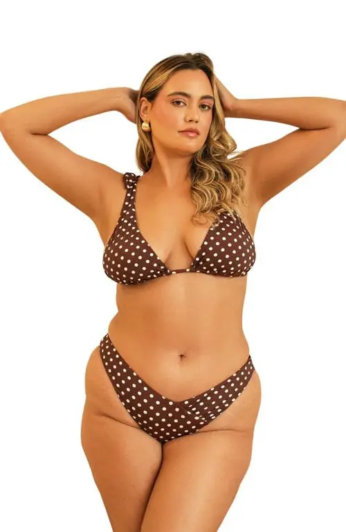 DIPPIN DAISY'S Angel Bottom - Dotted Brown