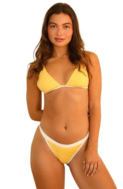 DIPPIN DAISY'S Playa Triangle Bikini Top