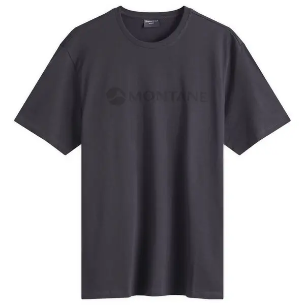 MONTANE Mono Logo T-shirt - Midnight Grey