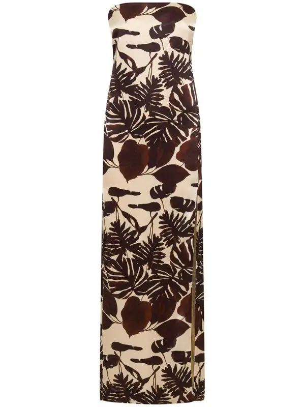 NICHOLAS Axelie Botanical-print Dress
