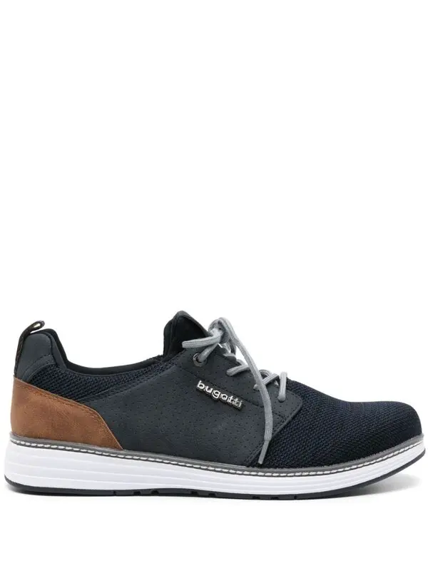 BUGATTI Logo-plaque Mesh Sneakers