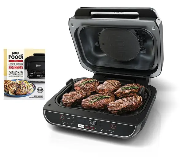 NINJA Foodi Smart Xl 6-in-1 Indoor Grill With Bonus Cookbook