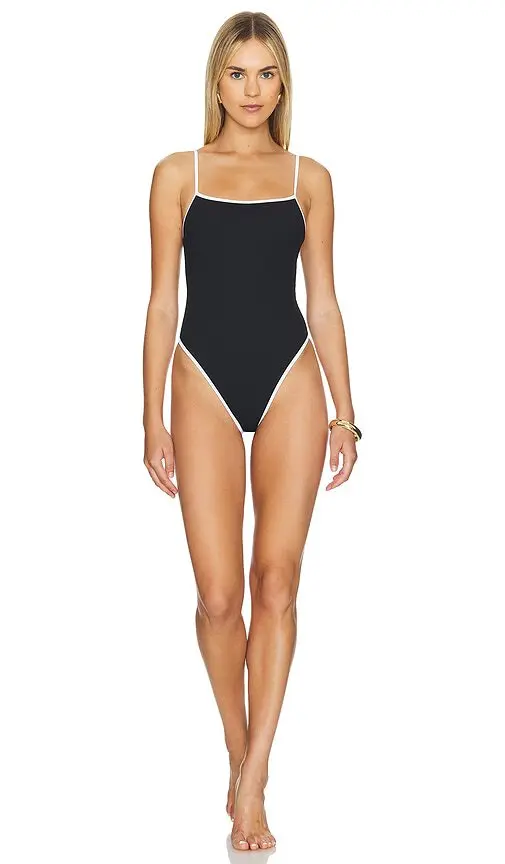 L'academie By Marianna Jolie One Piece - Black & White