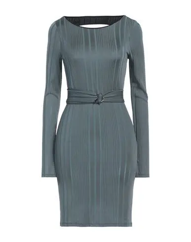 sage green bodycon mini dress Sage Front-Tie Bodycon Mini Dress – Gabi Swimwear main image 0