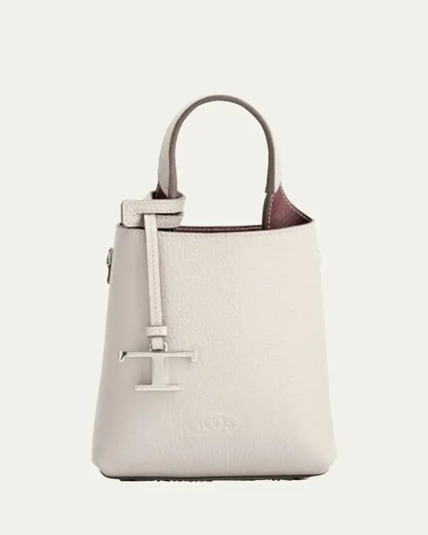 TOD'S Micro Calf Leather Top-handle Bag