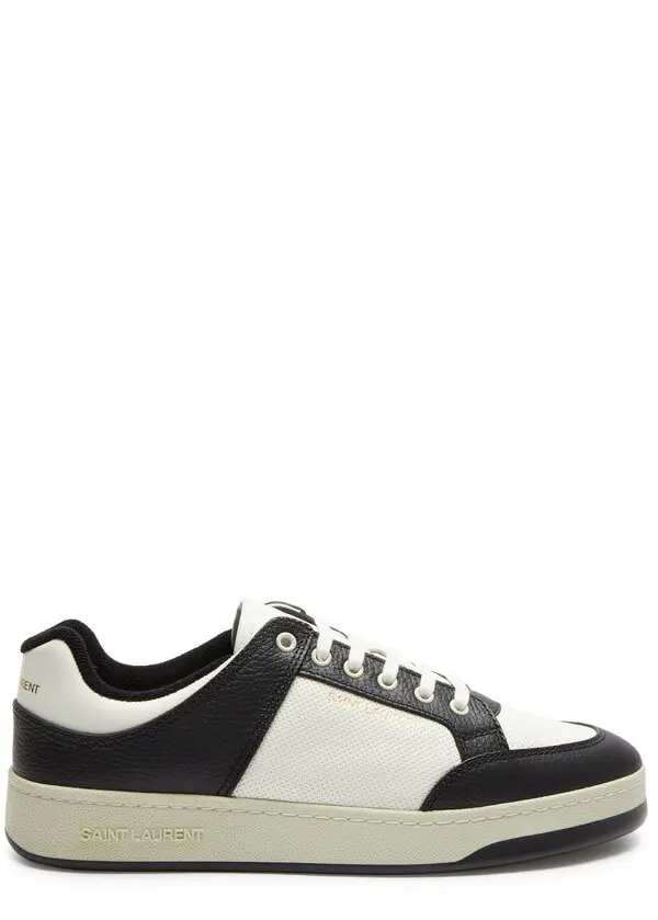 Saint Laurent Sl/61 Panelled Leather Sneakers