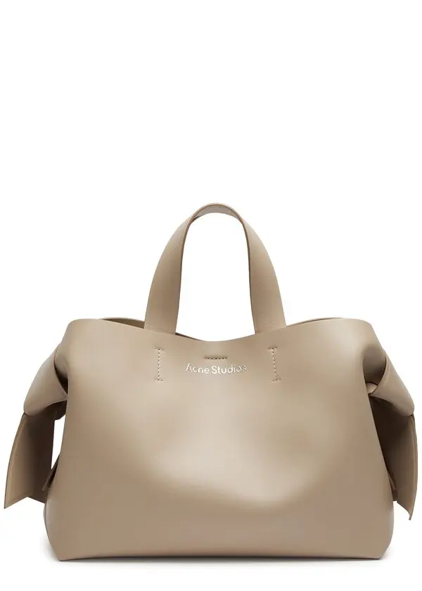 Acne Studios Musubi Leather Tote - Beige