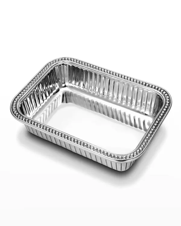 WILTON ARMETALE Flutes & Pearls Rectangular Baker