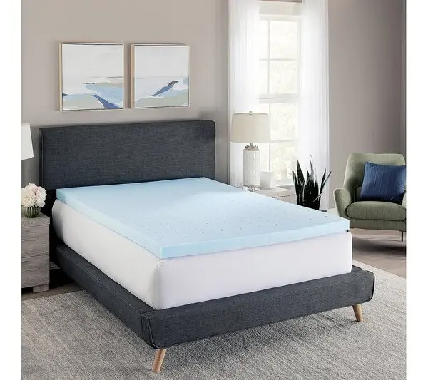 BODIPEDIC 3' Gel-infused Memory Foam Mattress T Opper, Full