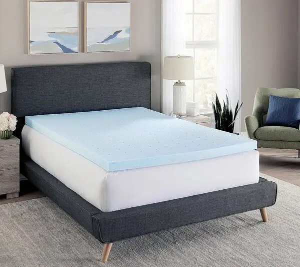 BODIPEDIC 4' Gel-infused Memory Foam Mattress T Opper, Full