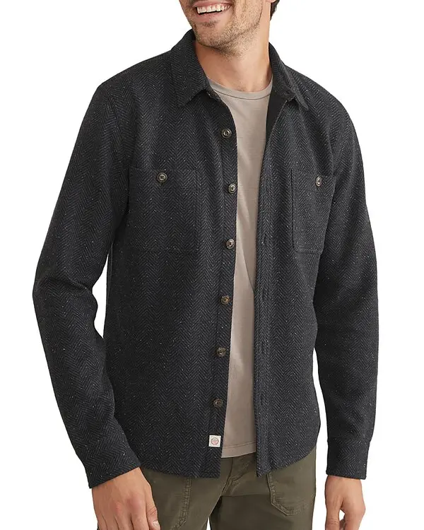 Marine Layer Pacifica Stretch Twill Standard Fit Button Down Shirt