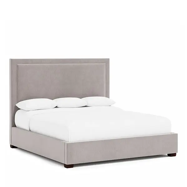 BERNHARDT Morgan King Bed With 64 Headboard - Gray/b-