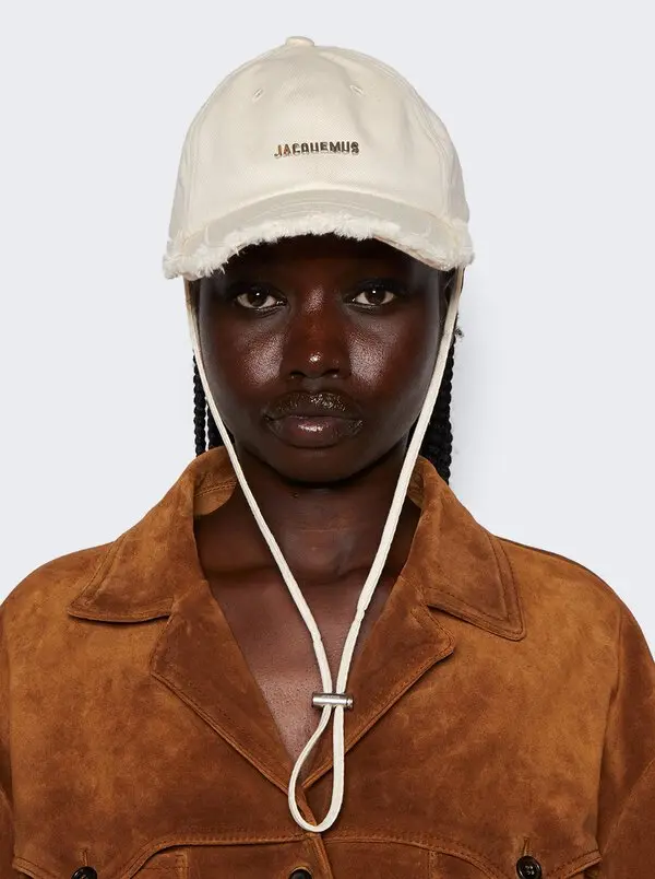 Jacquemus La Casquette Artichaut Cap - Off-white