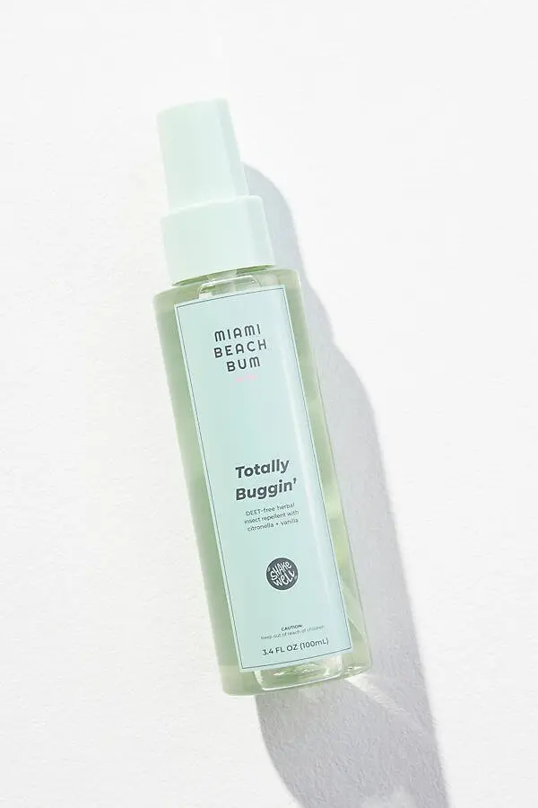 MIAMI BEACH BUM Totally Bugg' Bug Spray - Green | Editorialist