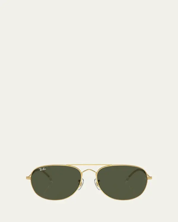 Ray-ban Bain Bridge Aviator Sunglasses - Gold Flash