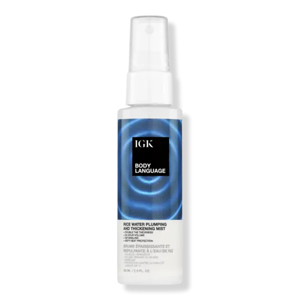 IGK Travel Language Rice Water Plumping And Thickening Mist