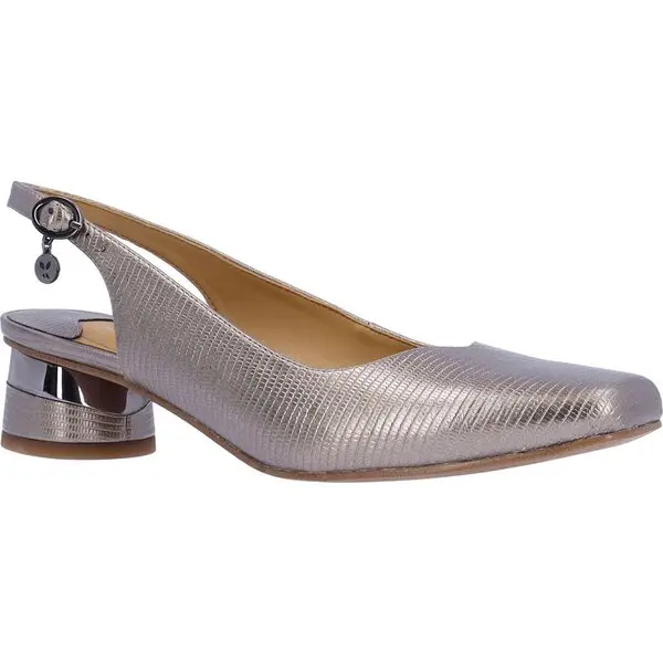 J. Reneé Taveta Slingback Pumps - Pewter