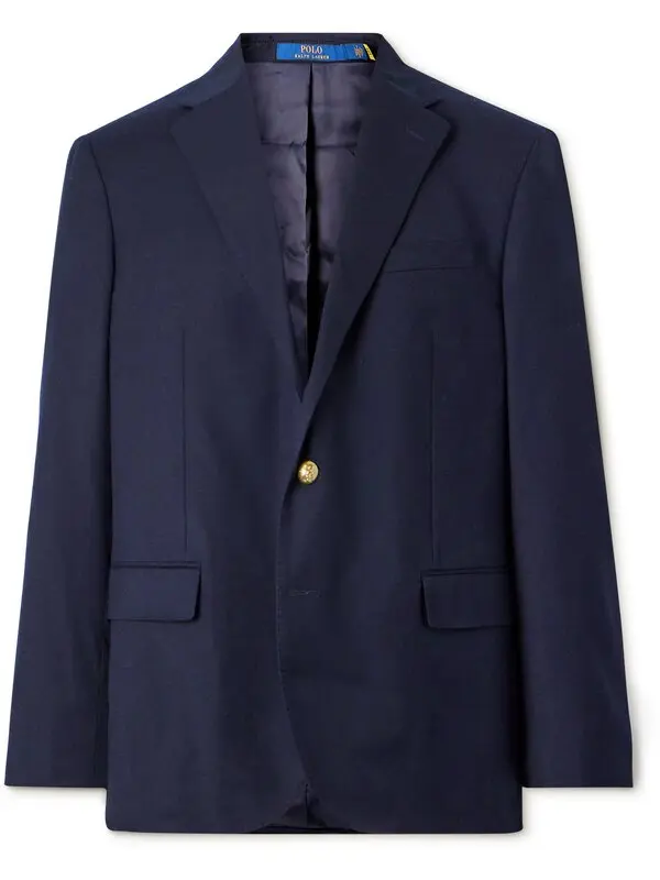 Ralph Lauren Wool-blend Gabardine Blazer
